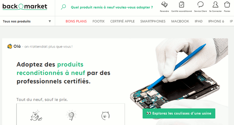 La plateforme de produits reconditionnés Back Market lève 41 millions d ...